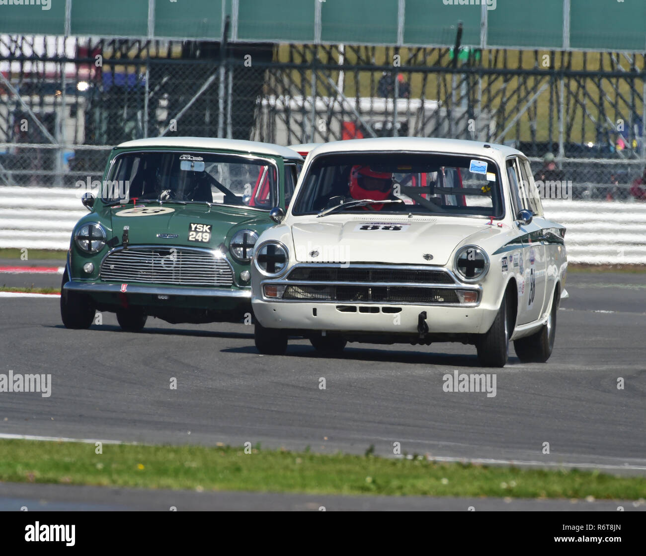 Chris Lay, Richard Fores, Ford Lotus Cortina, Joe Twyman, Jonathan ...