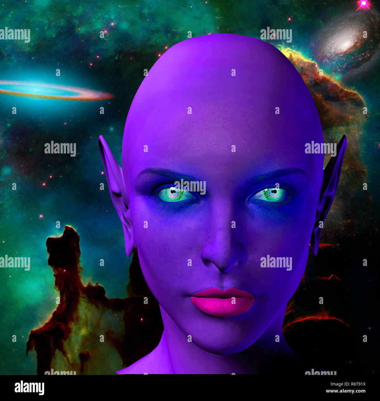 Render female body hi-res stock photography and images - Alamy