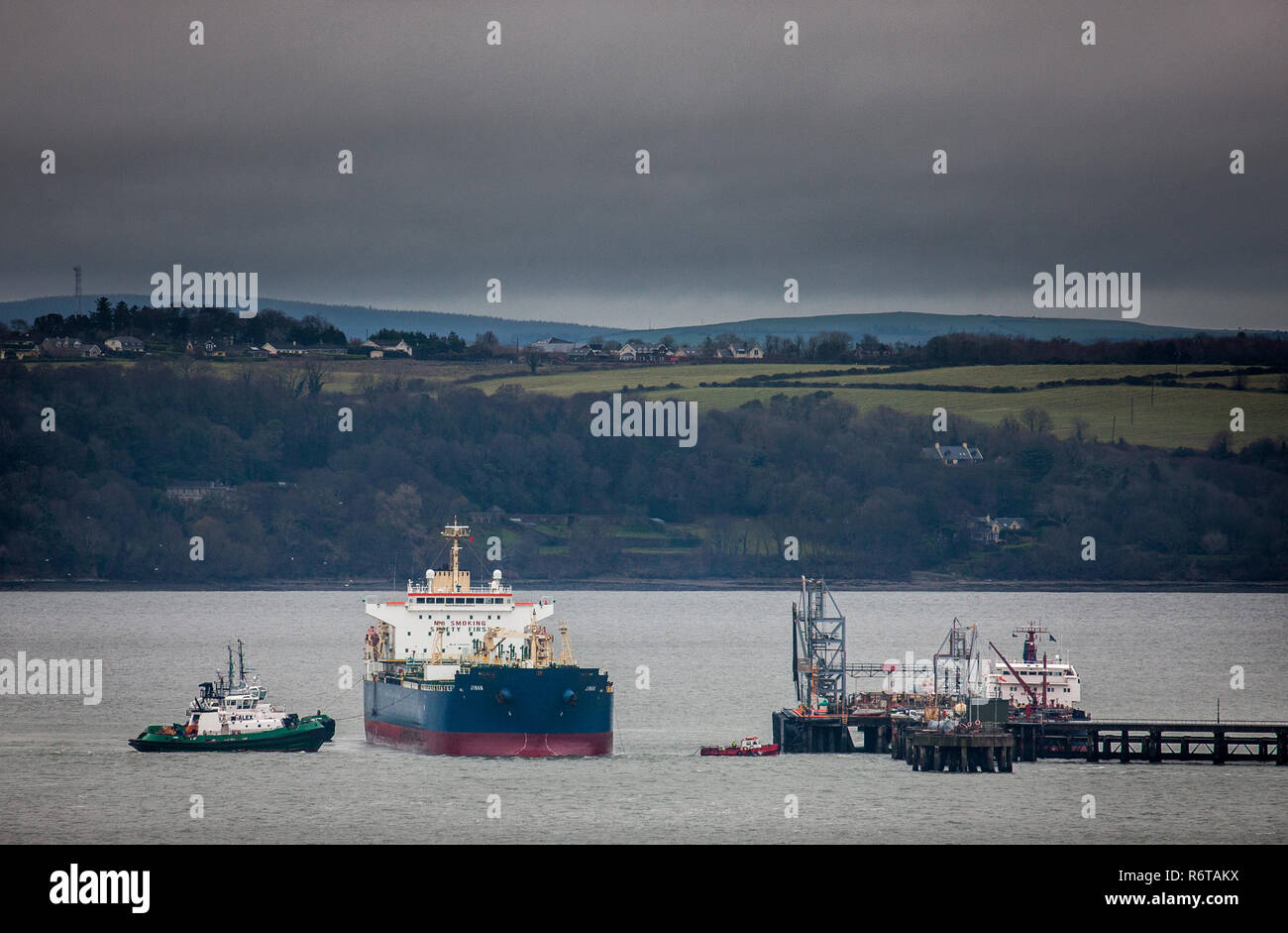 Whitegate, Cork, Ireland. 06th December, 2018. Qatari regestered oil ...