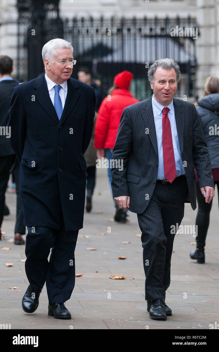 London, UK. 6th December, 2018. Sir Michael Fallon, Conservative MP for ...