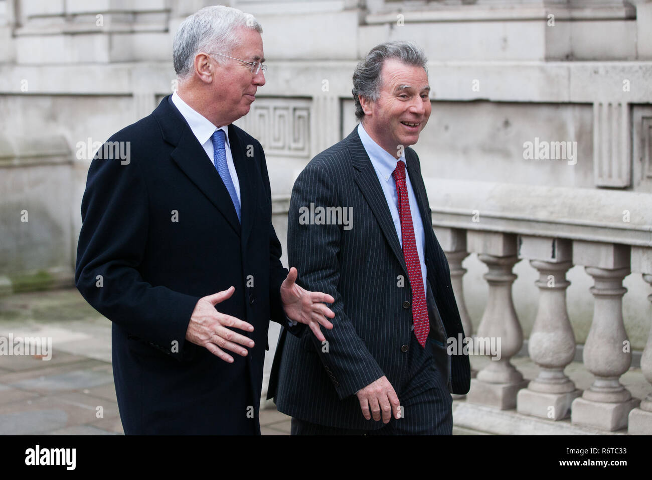 London, UK. 6th December, 2018. Sir Michael Fallon, Conservative MP for ...