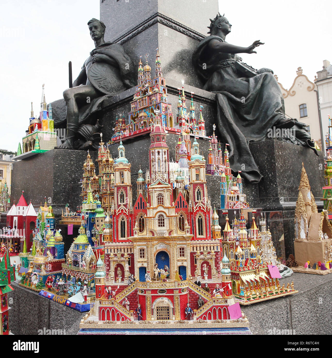 Krakow, Poland. 6th Dec, 2018. Nativity scenes seen during the 76th ...