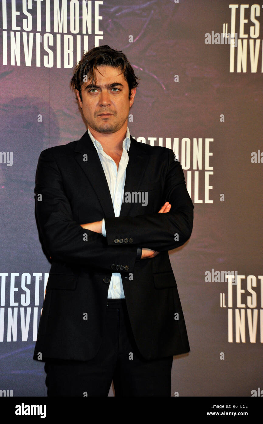 Rome, Italy. 06th Dec, 2018. Rome, photocall of the film Il Testimone ...