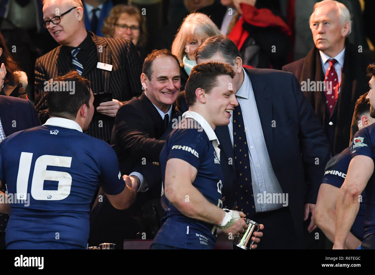 Reg Clark, Rhino Rugby Chief Executive congratulates Oxford University ...