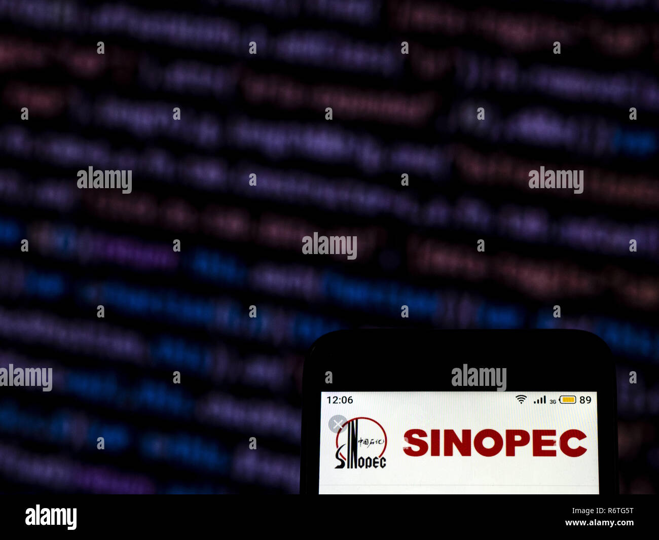 Sinopec logo hi-res stock photography and images - Alamy