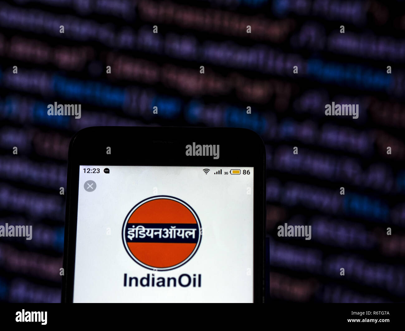 Indian oil logo hi-res stock photography and images - Alamy