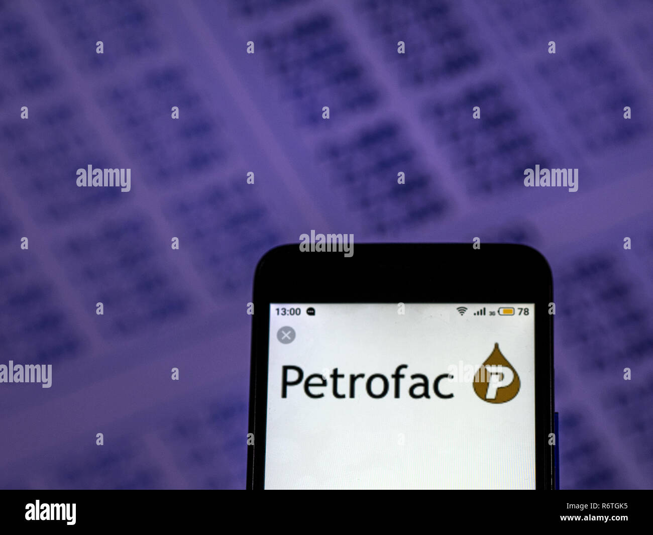 Petrofac logo hi-res stock photography and images - Alamy