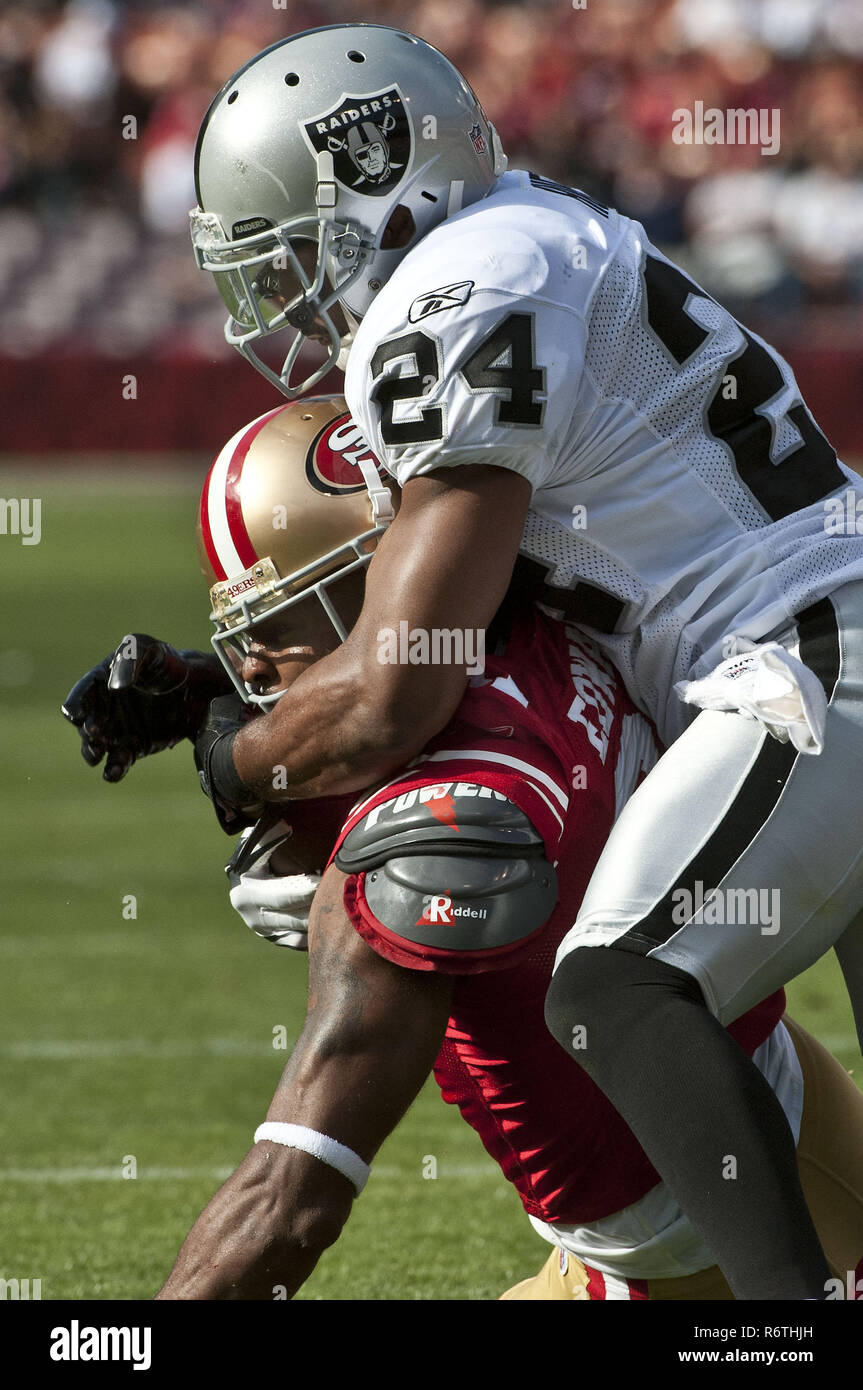 San Francisco, California, USA. 20th Aug, 2011. Oakland Raiders safety ...