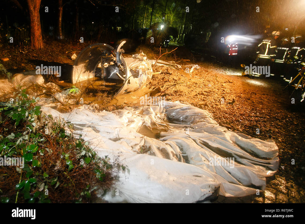 Kiel, Germany. 06th Dec, 2018. Remnants of plastic and metal lie on the ...