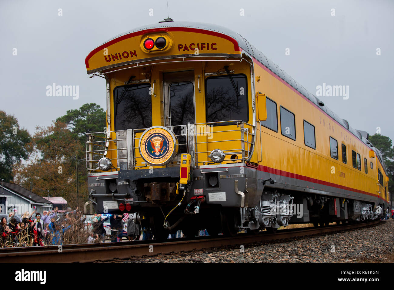 20181206 george bush train0026 hi-res stock photography and images - Alamy