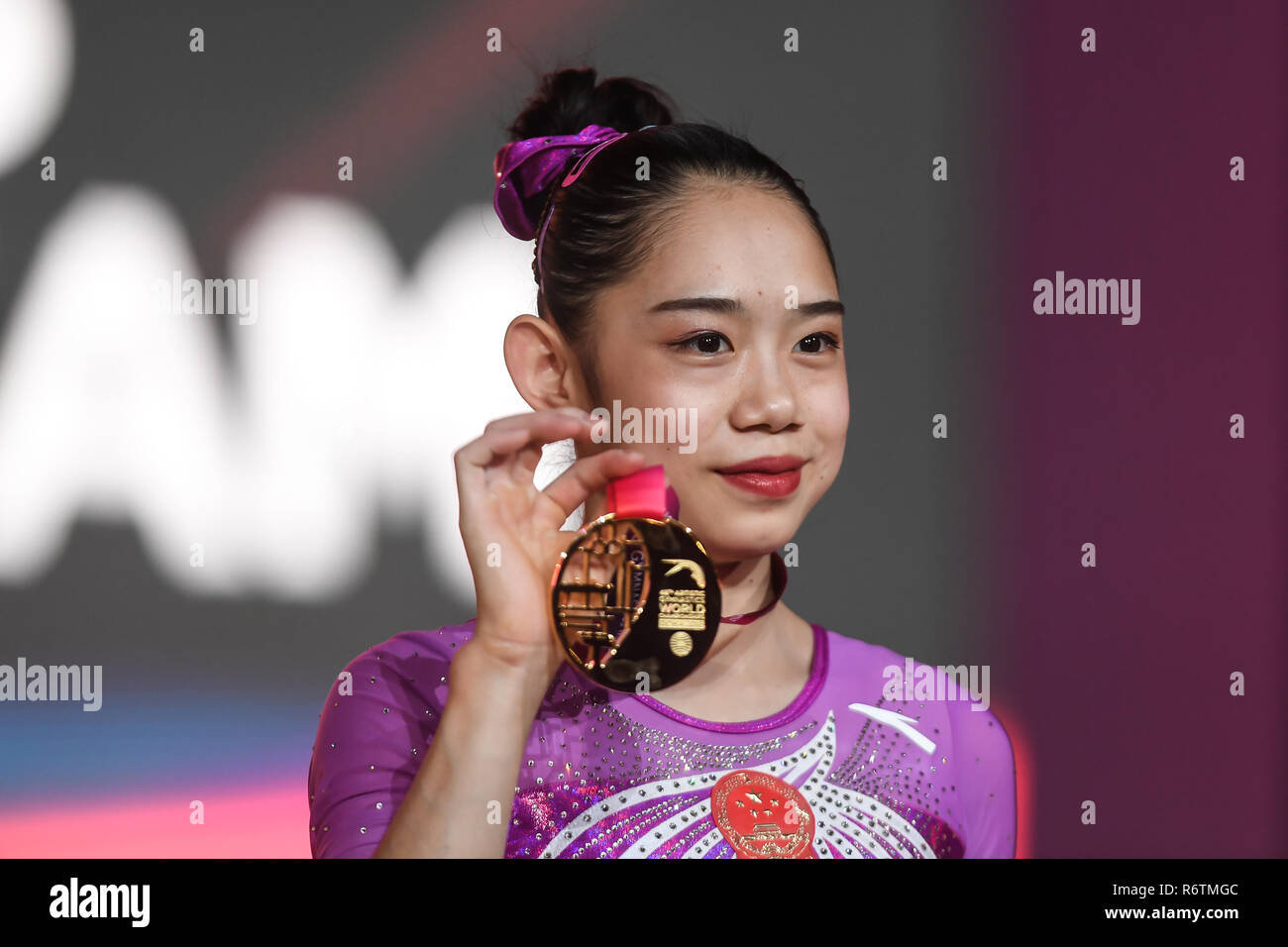 Doha, Qatar. 3rd Nov, 2018. LIU TINGTING from China poses for photos ...