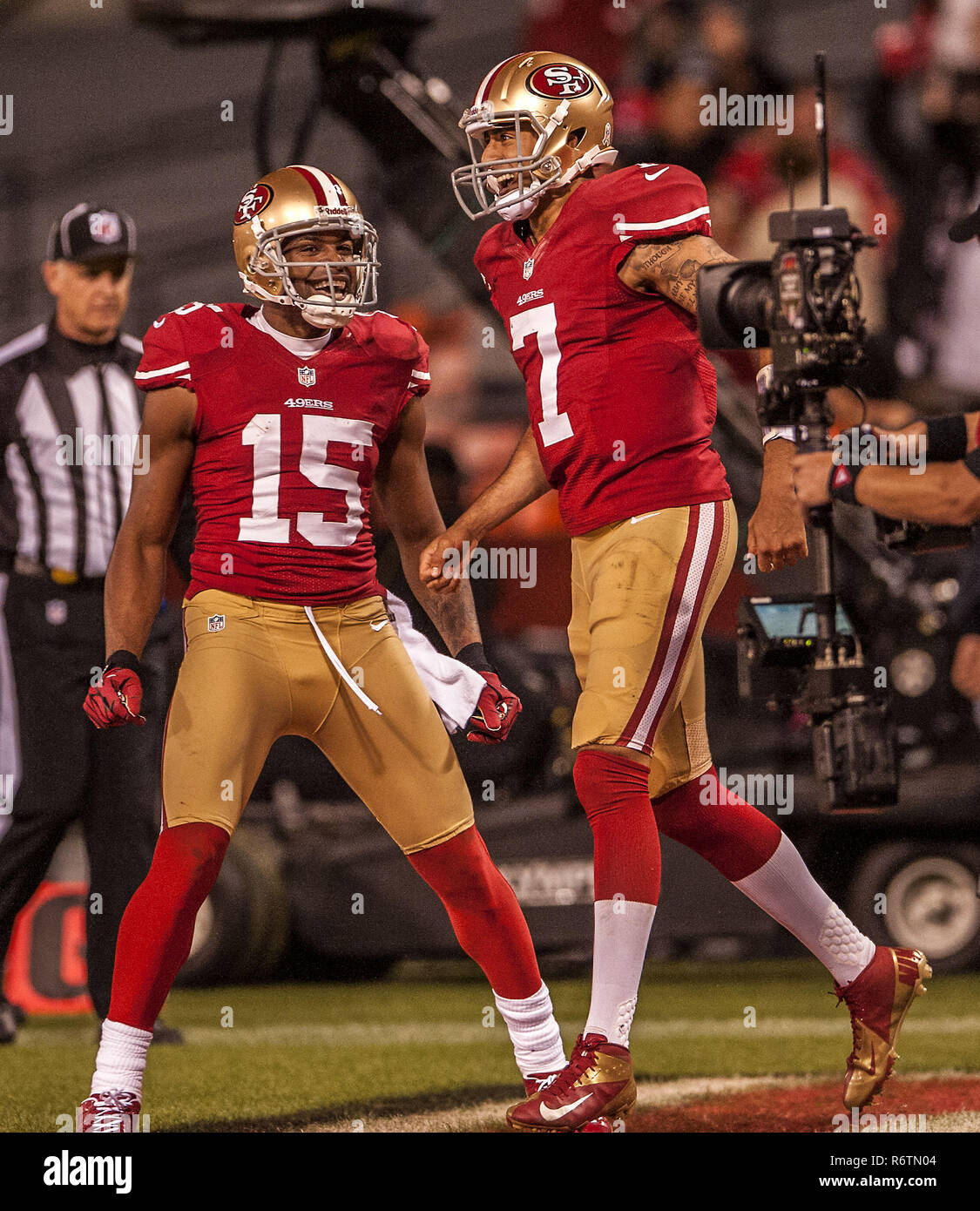 Colin Kaepernick 49ers Celebration