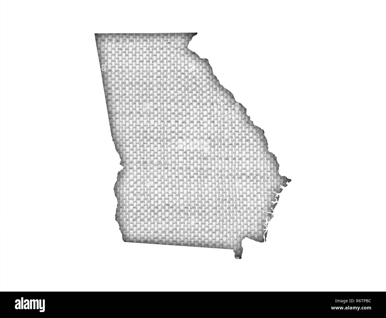 Map of georgia old hi-res stock photography and images - Alamy