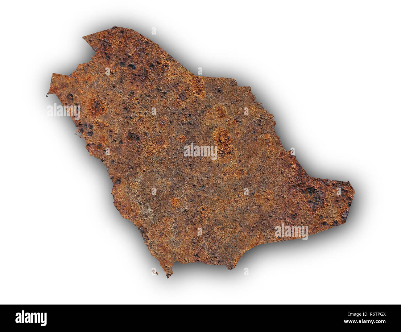 Map of saudi Cut Out Stock Images & Pictures - Alamy