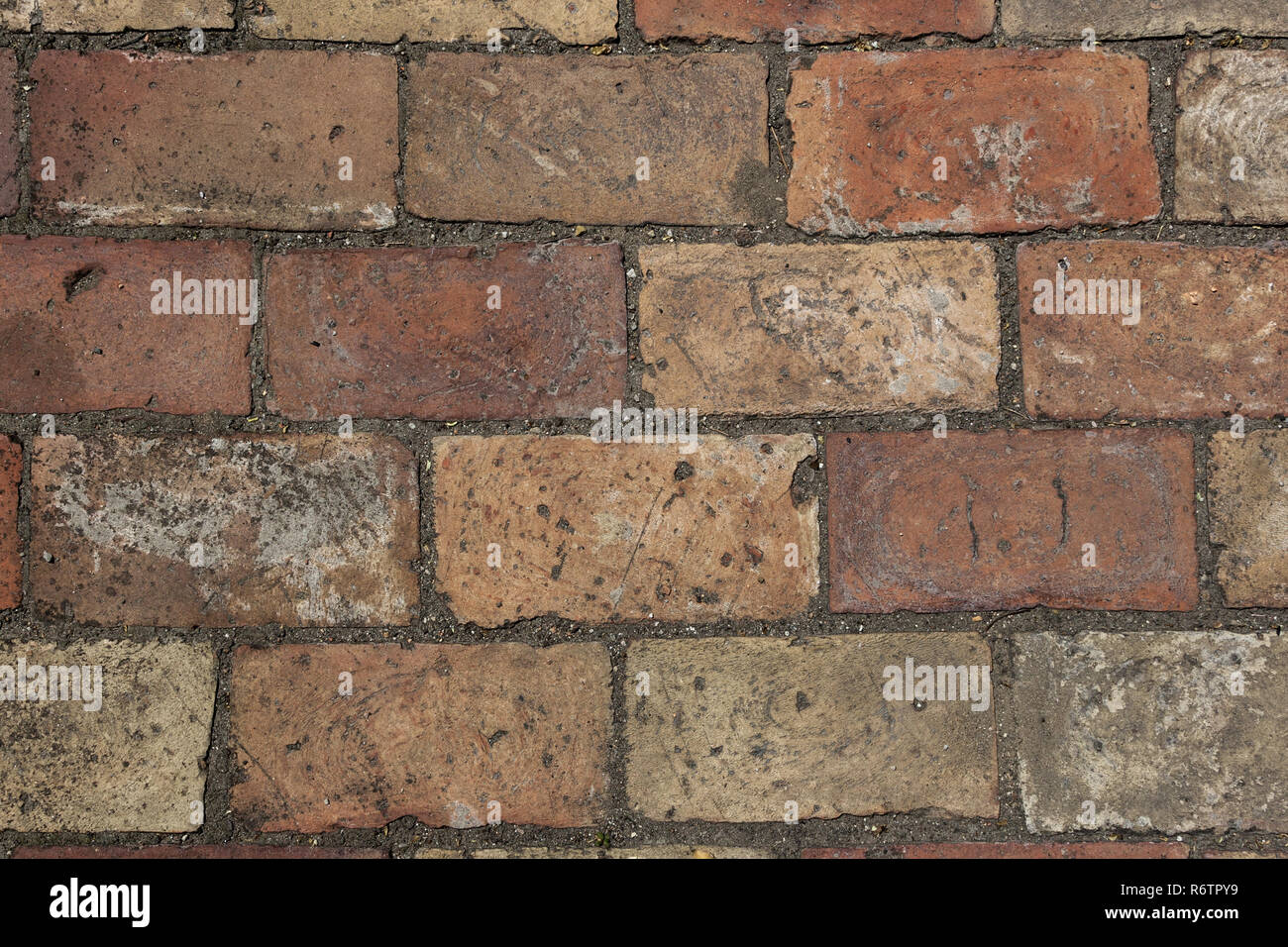 Old red brick wall texture background for design Stock Photo - Alamy