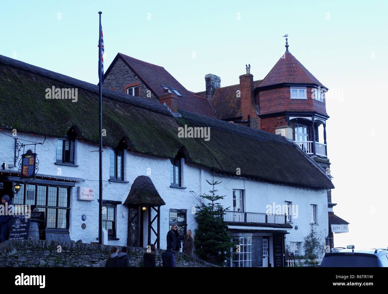 Rising sun lynmouth hi-res stock photography and images - Alamy