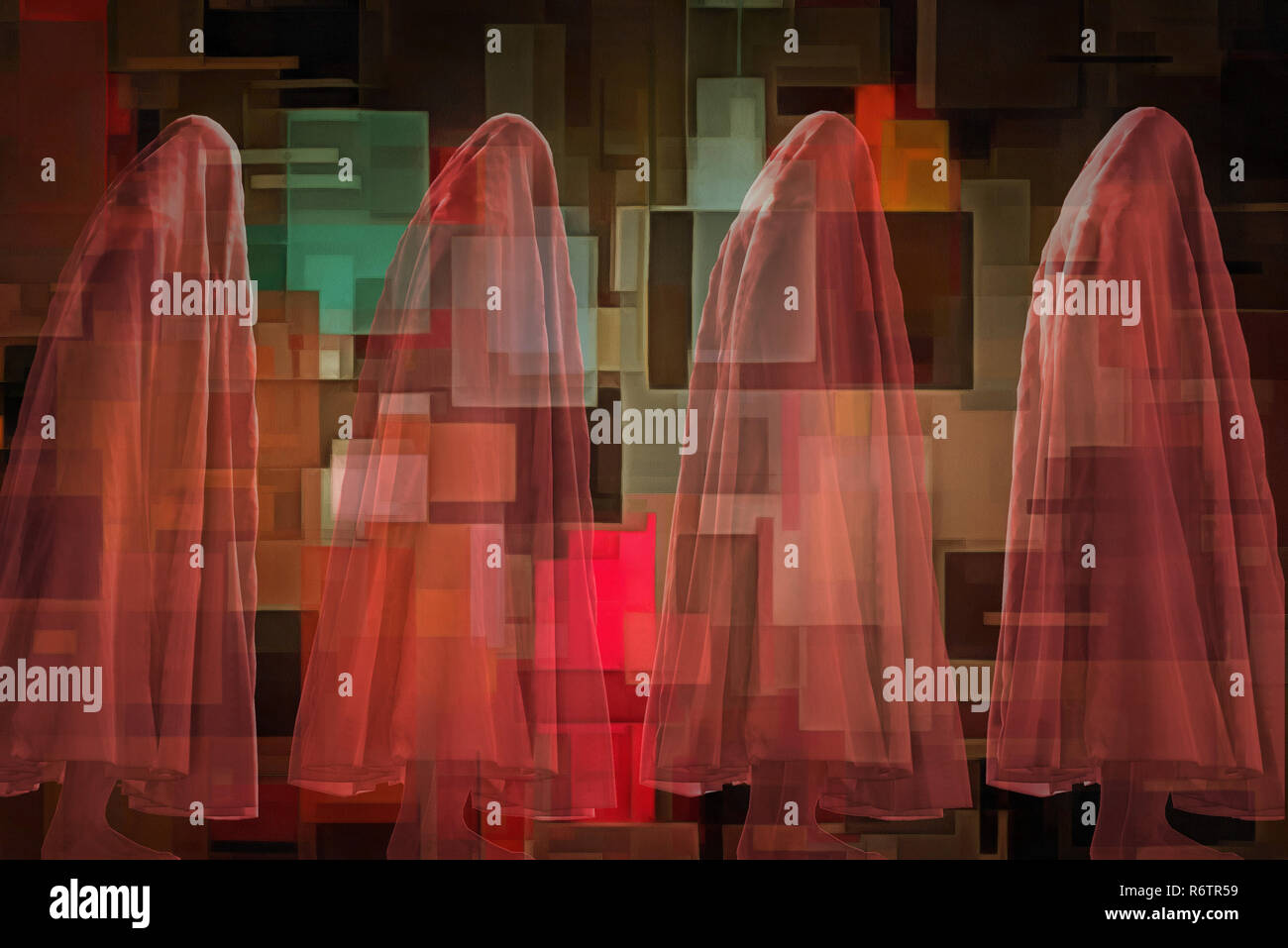 Monk ghosts hi-res stock photography and images - Alamy