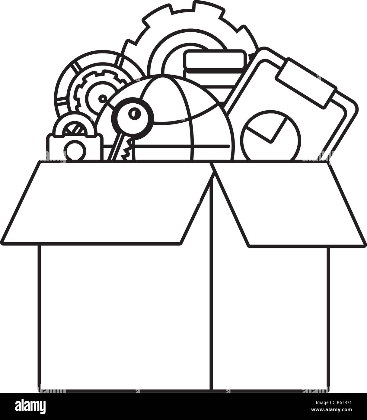 technology computing support cartoon Stock Vector Image & Art - Alamy