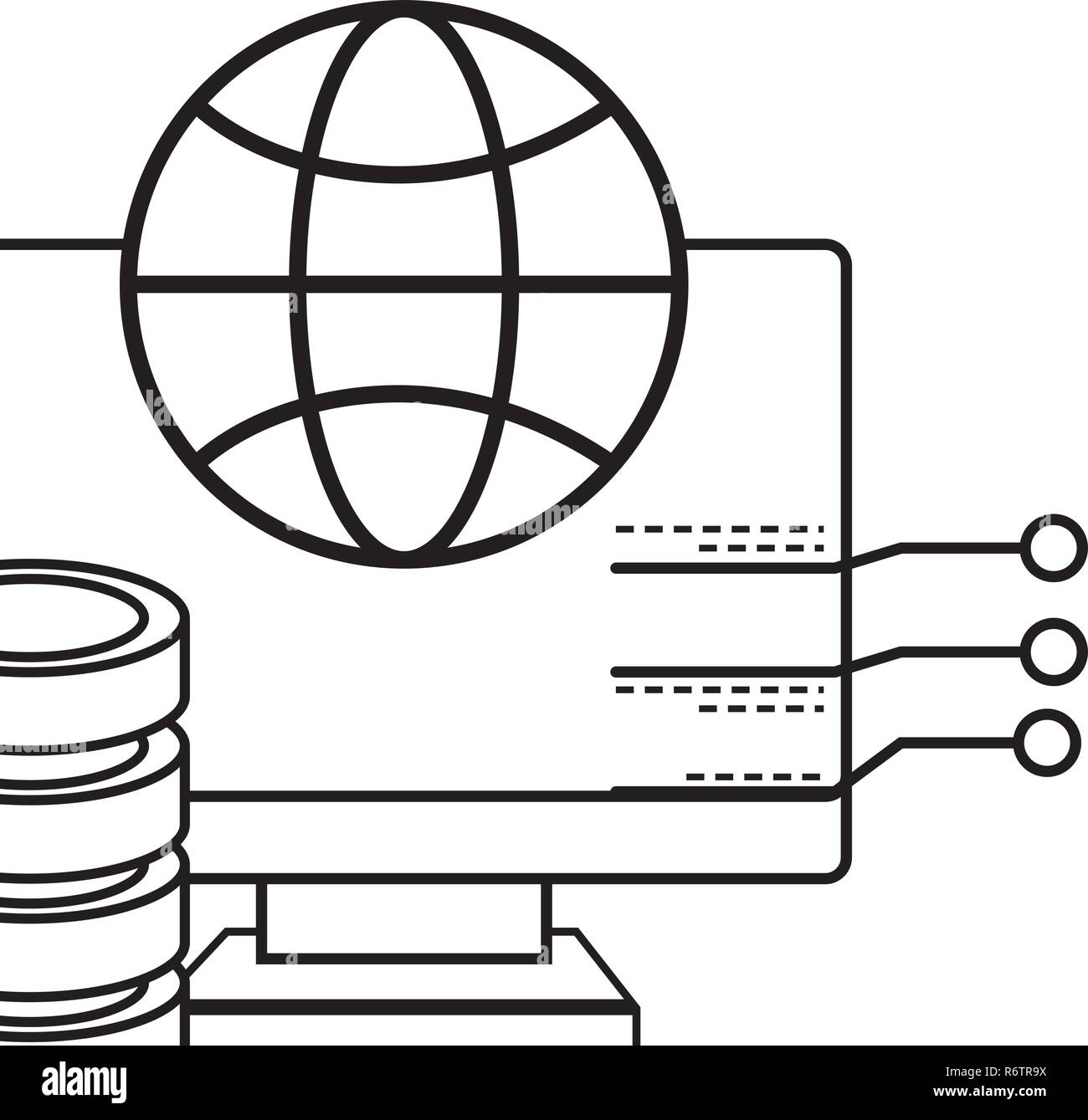 technology computing cartoon Stock Vector Image & Art - Alamy