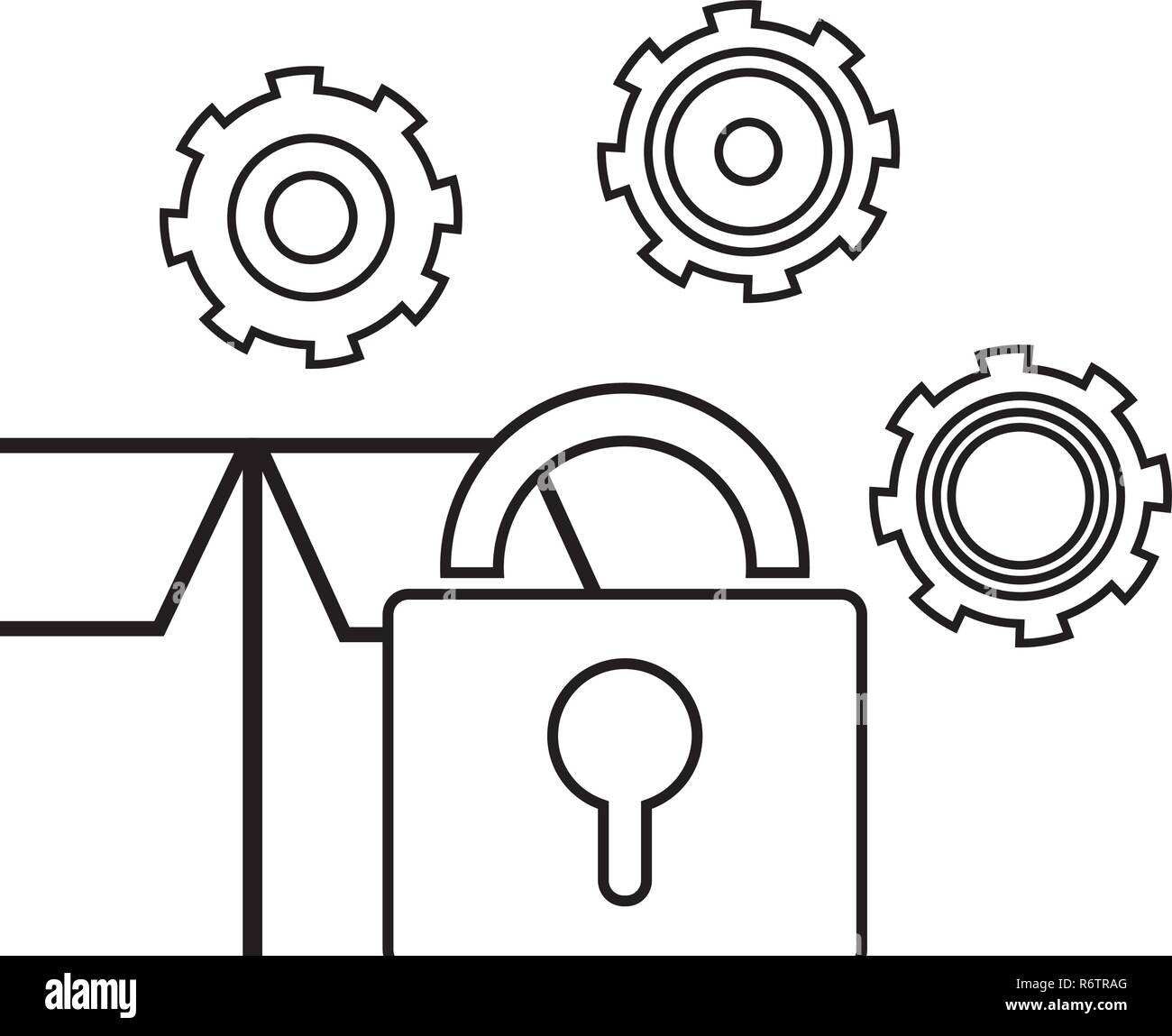 technology computing support cartoon Stock Vector Image & Art - Alamy