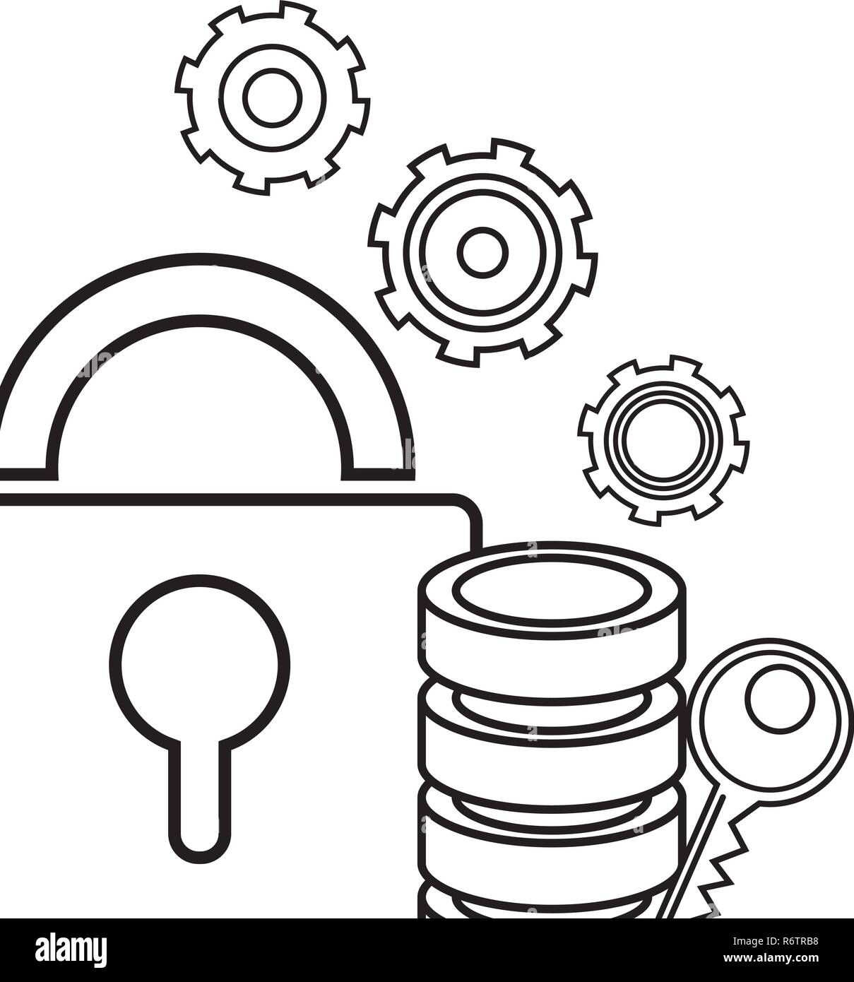 technology computing support cartoon Stock Vector Image & Art - Alamy