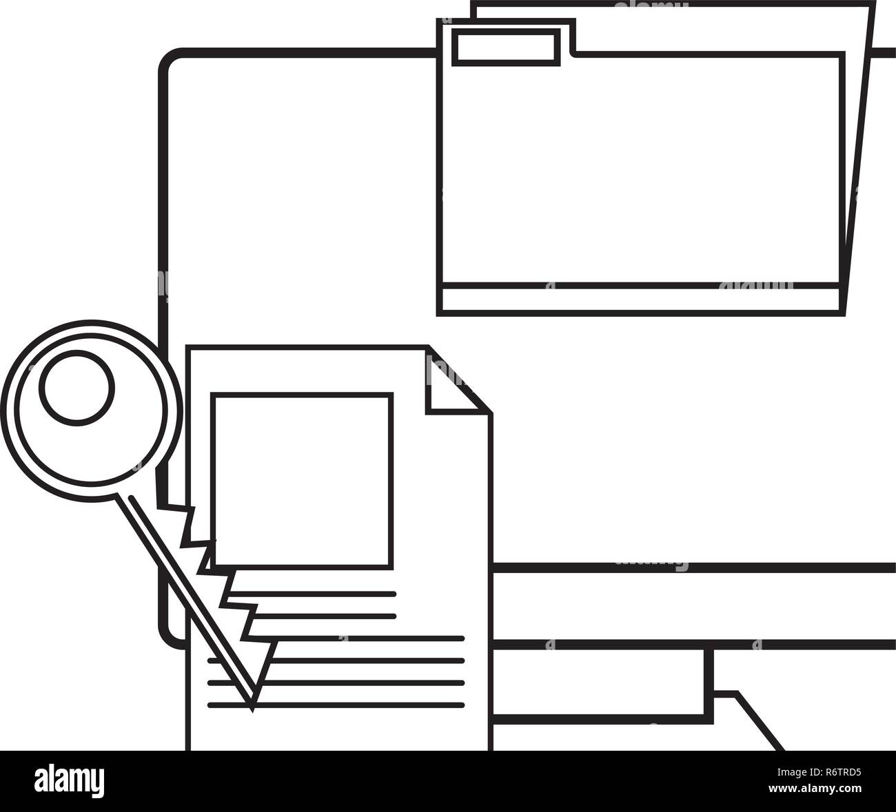 technology computing cartoon Stock Vector Image & Art - Alamy