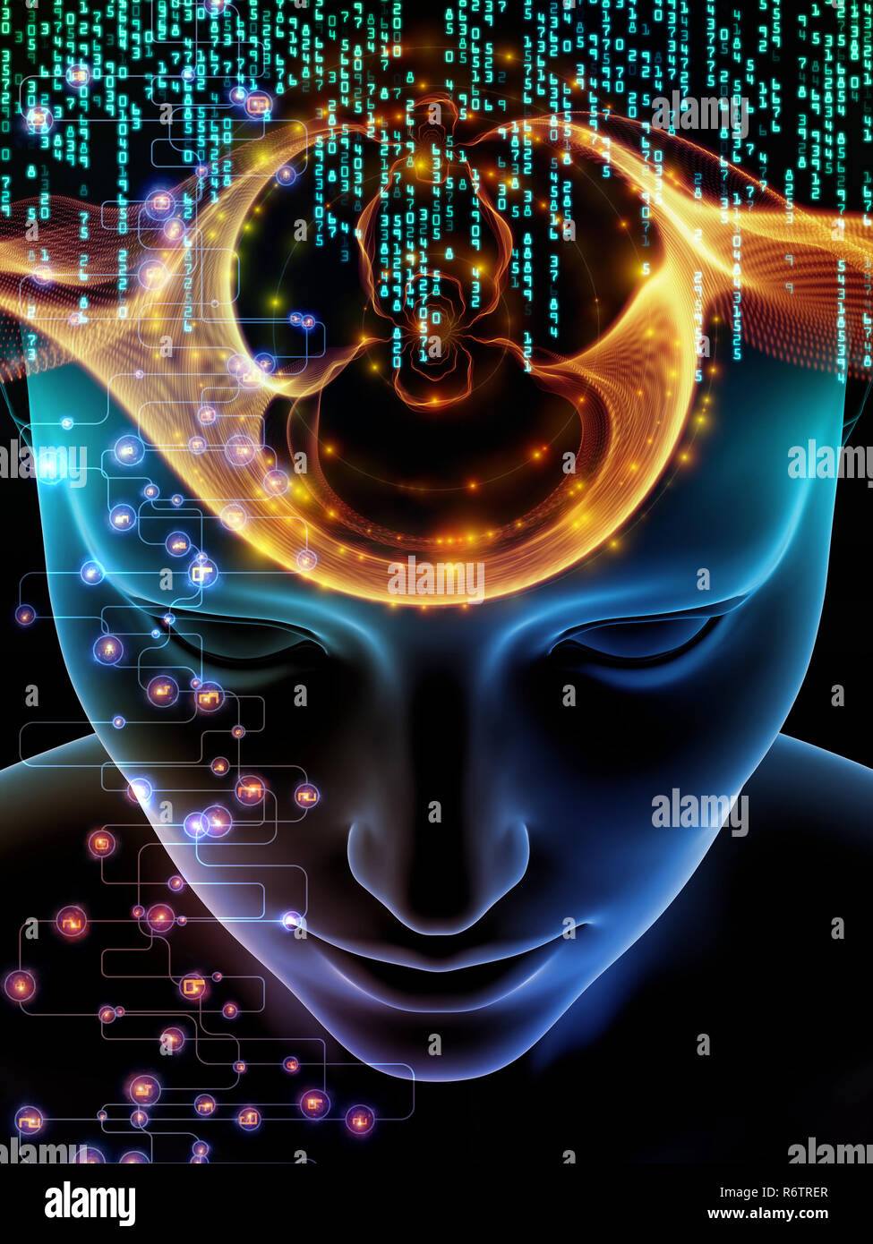 Elements of Consciousness Stock Photo - Alamy