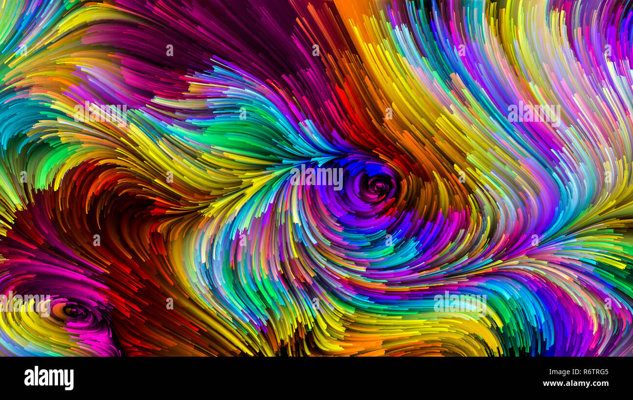 Colorful Paint Elements Stock Photo - Alamy