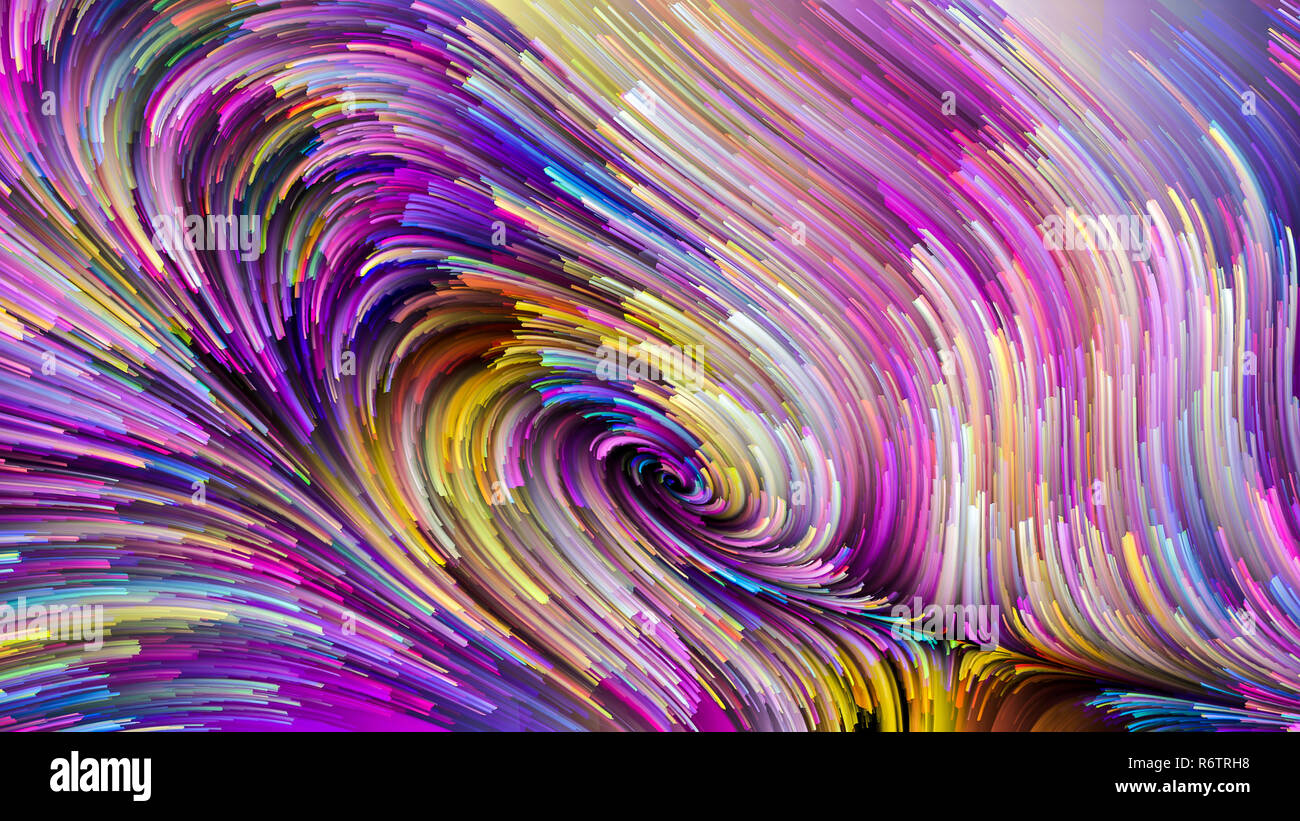 Digital Colorful Paint Stock Photo - Alamy
