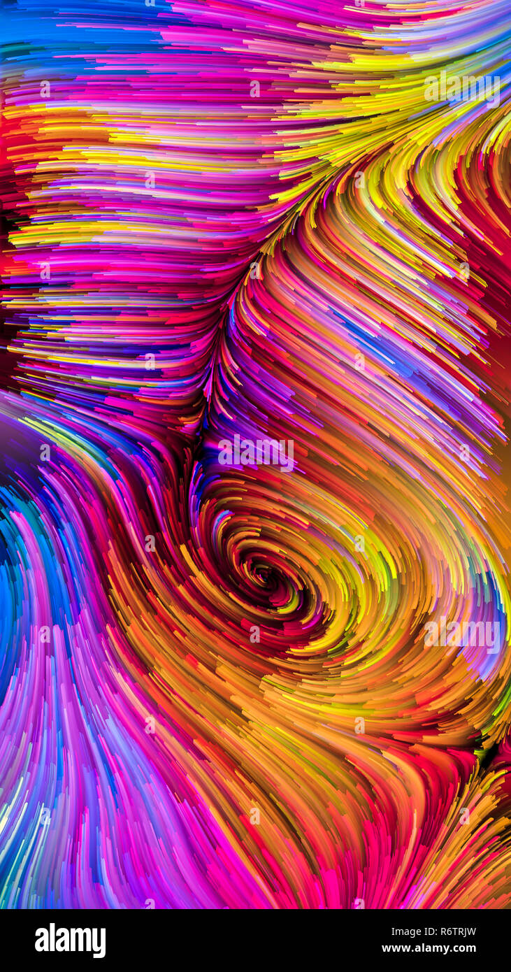 Colorful Paint Solution Stock Photo - Alamy