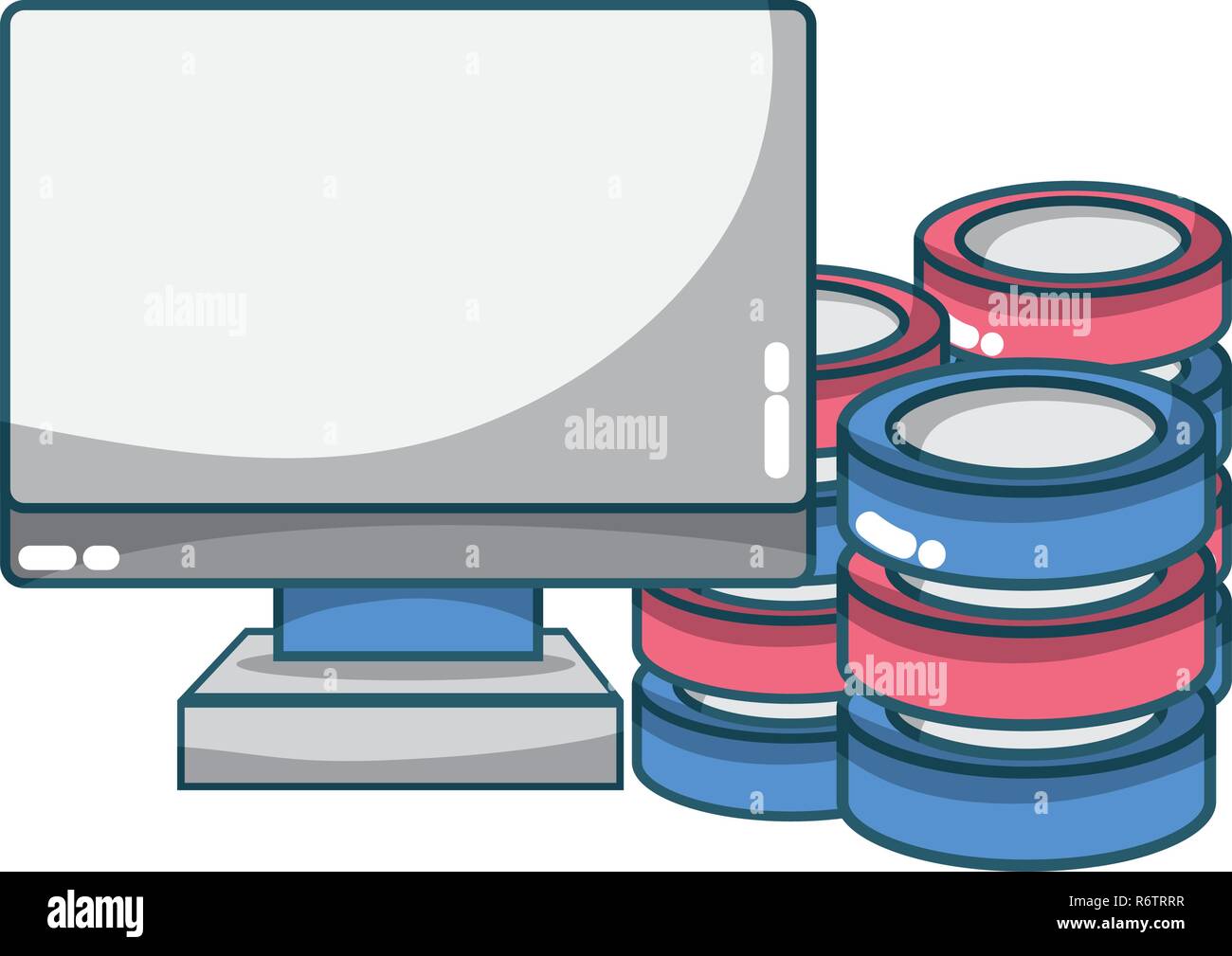 technology computing cartoon Stock Vector Image & Art - Alamy