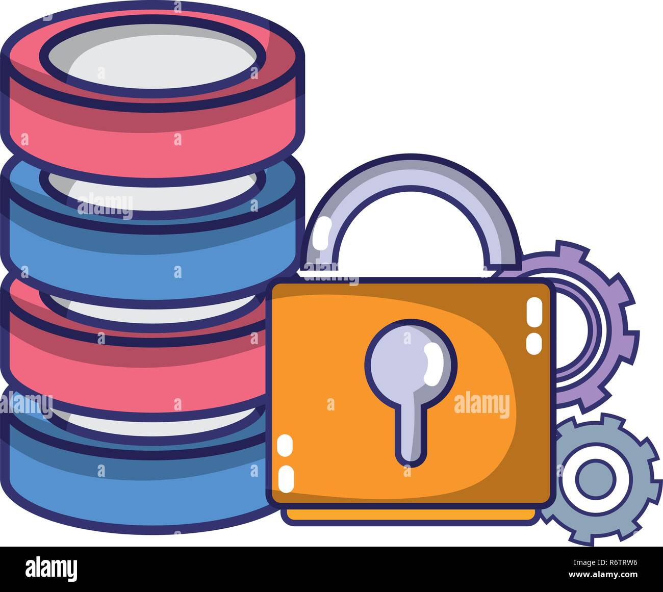 technology computing support cartoon Stock Vector Image & Art - Alamy