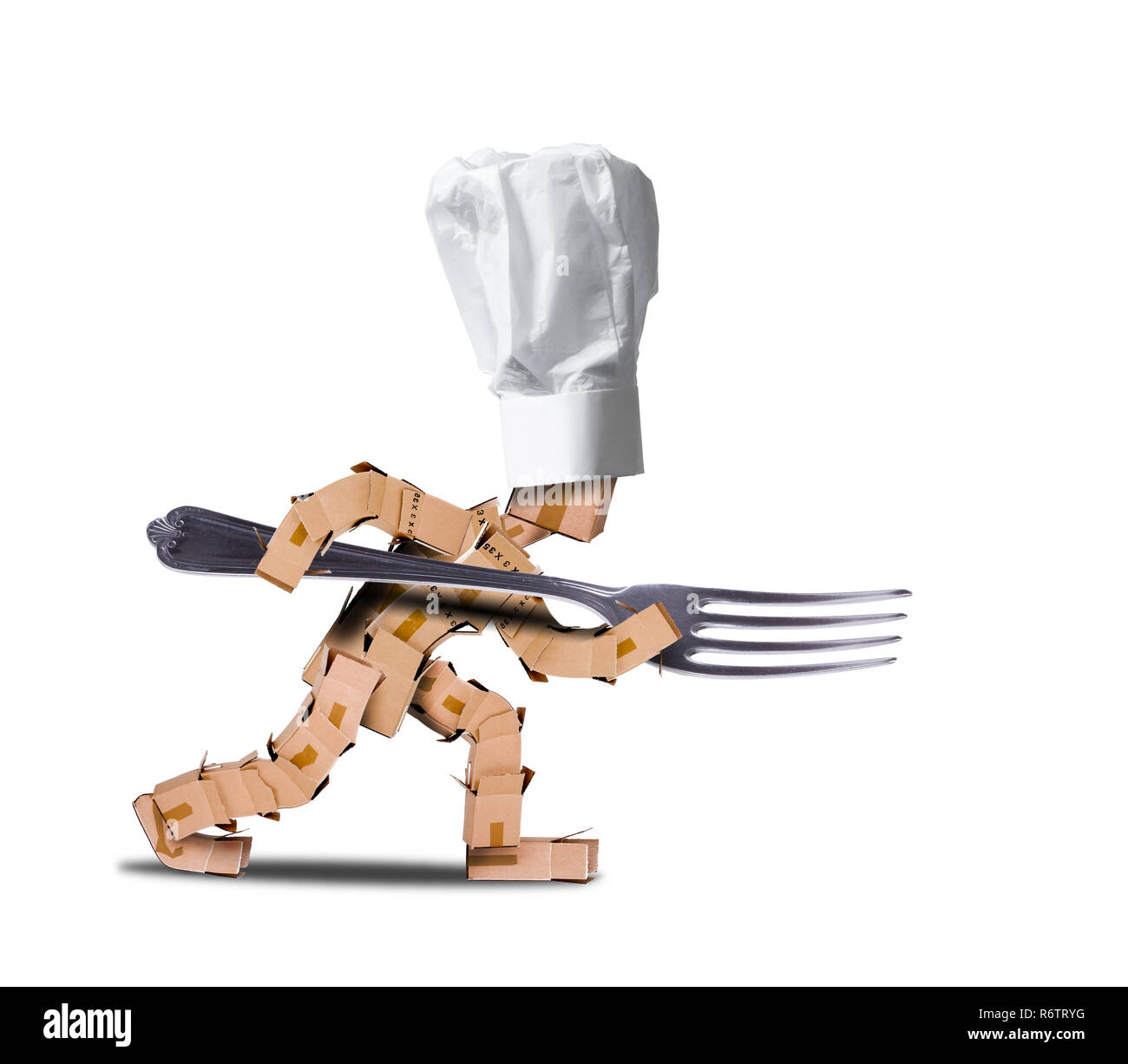 Cartoon woman chef character Cut Out Stock Images & Pictures - Alamy