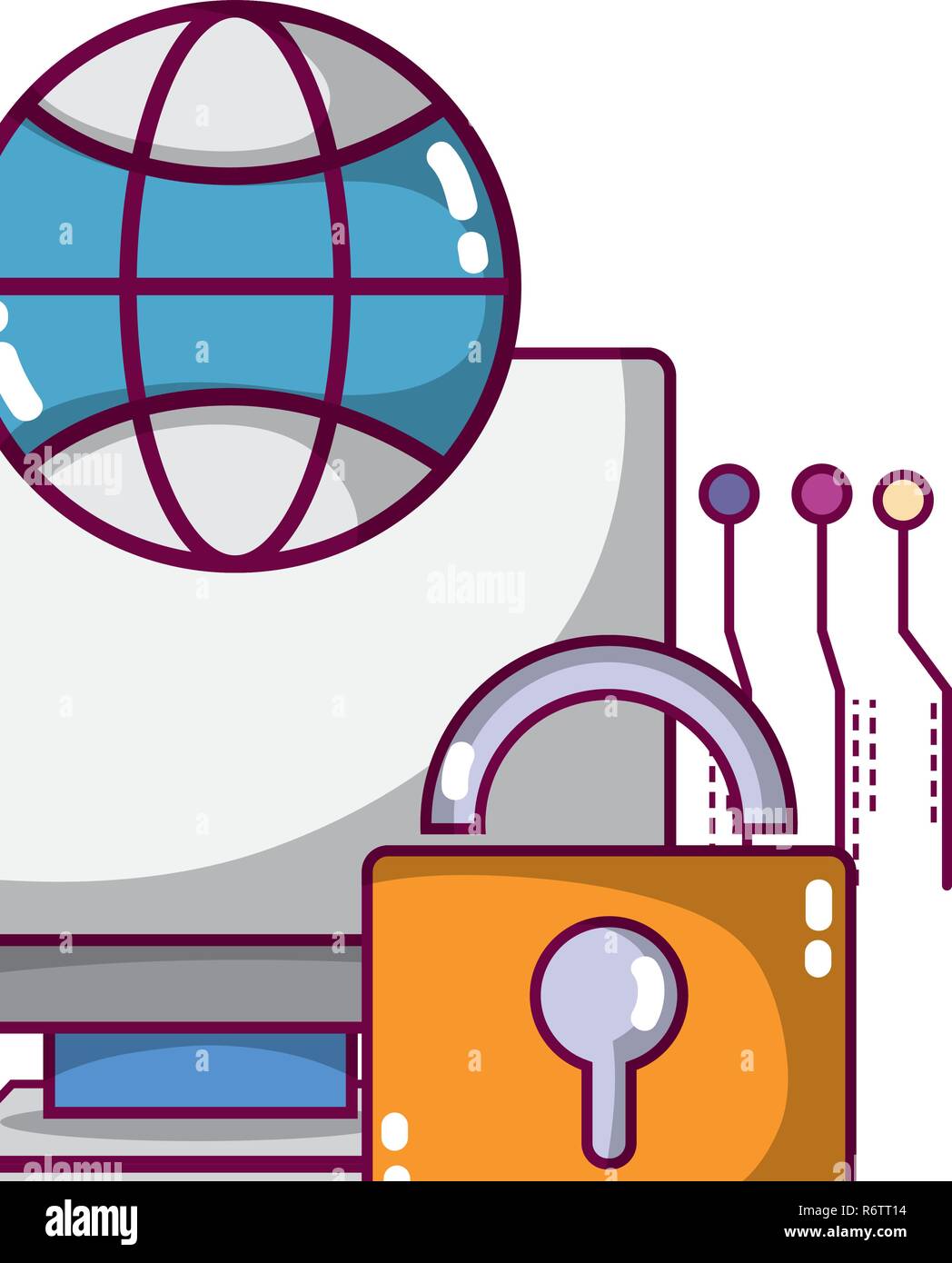 technology computing cartoon Stock Vector Image & Art - Alamy