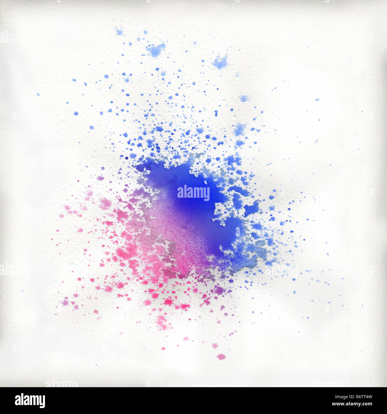 color stain originated from a blob Stock Photo - Alamy