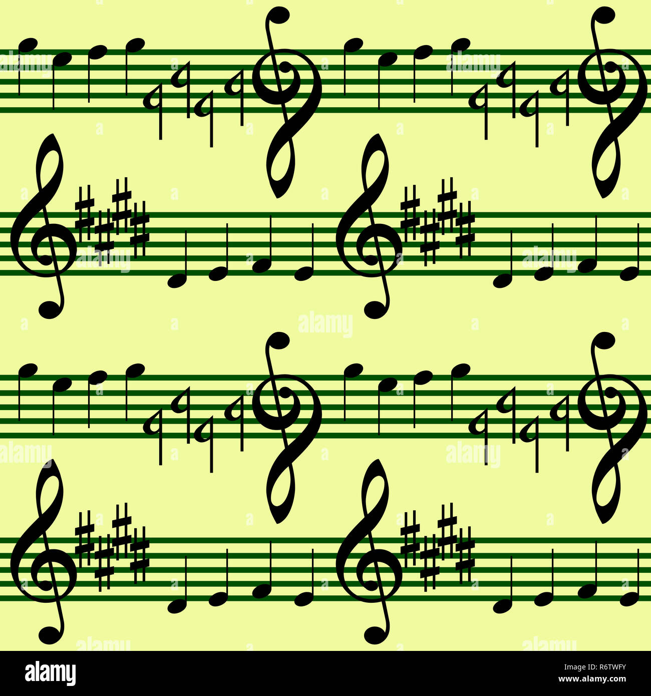 music notes Stock Photo - Alamy