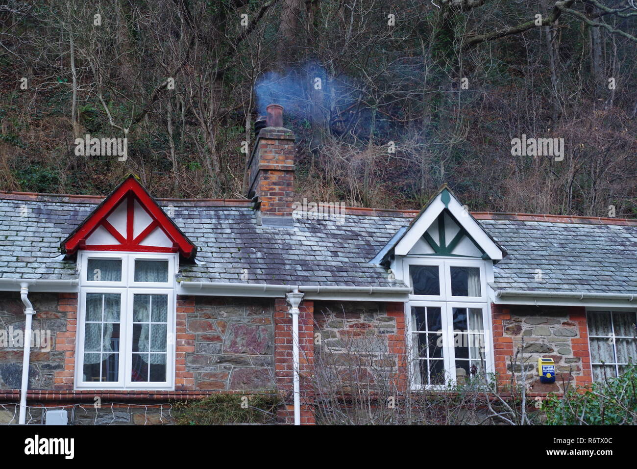 Chimney Smoke Cottage High Resolution Stock Photography and Images - Alamy