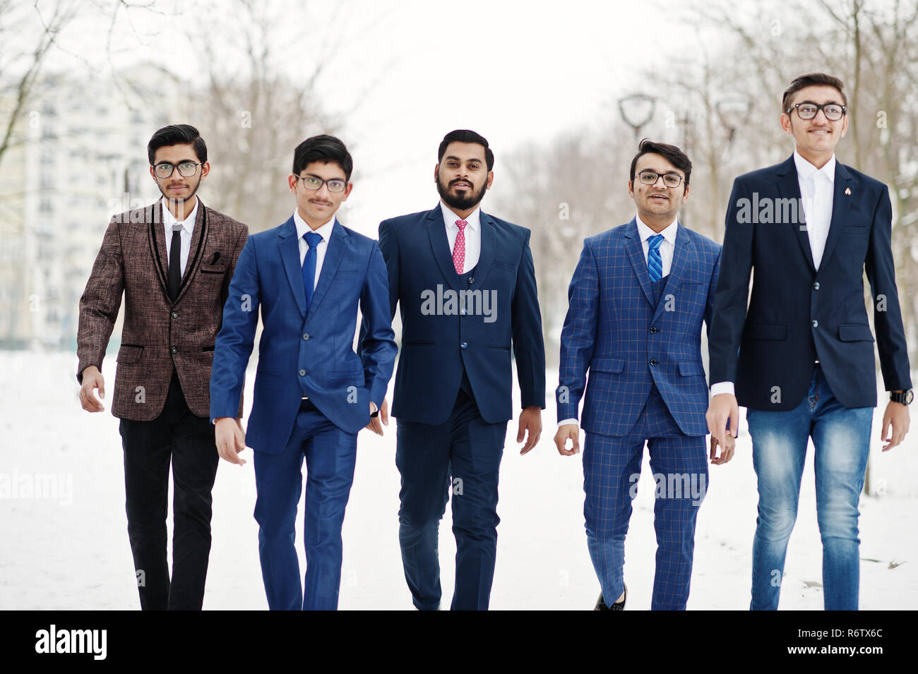 Group Of Men In Suits