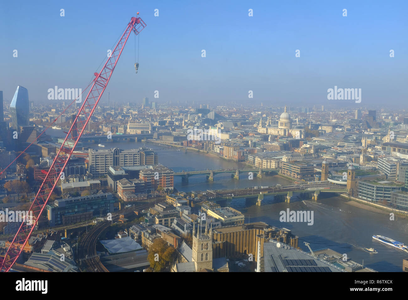 The Shard viewing gallery - London UK Stock Photo - Alamy