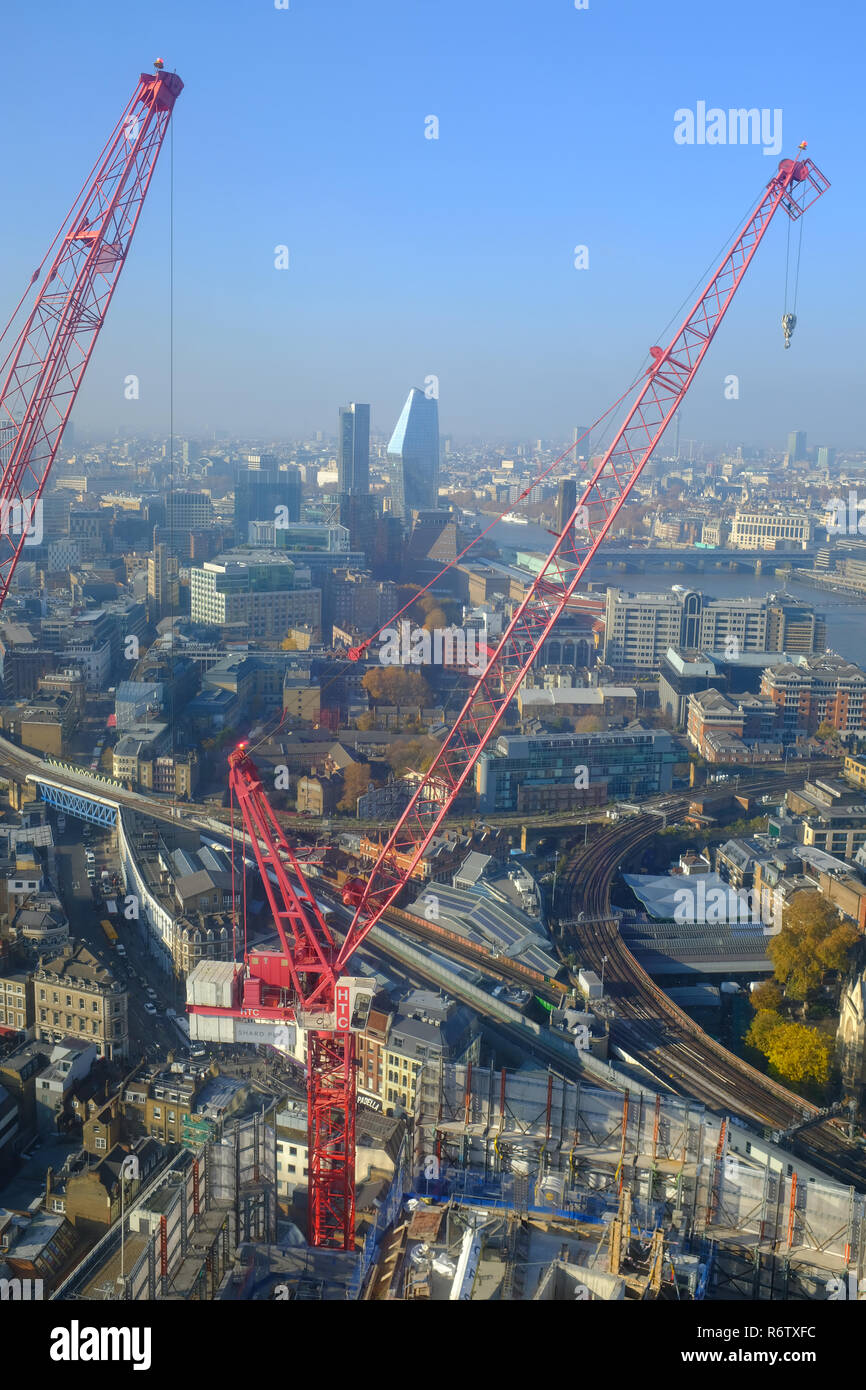 The Shard viewing gallery - London UK Stock Photo - Alamy