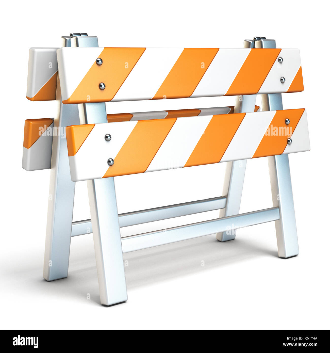 Construction fencing isolated 3d hi-res stock photography and images ...