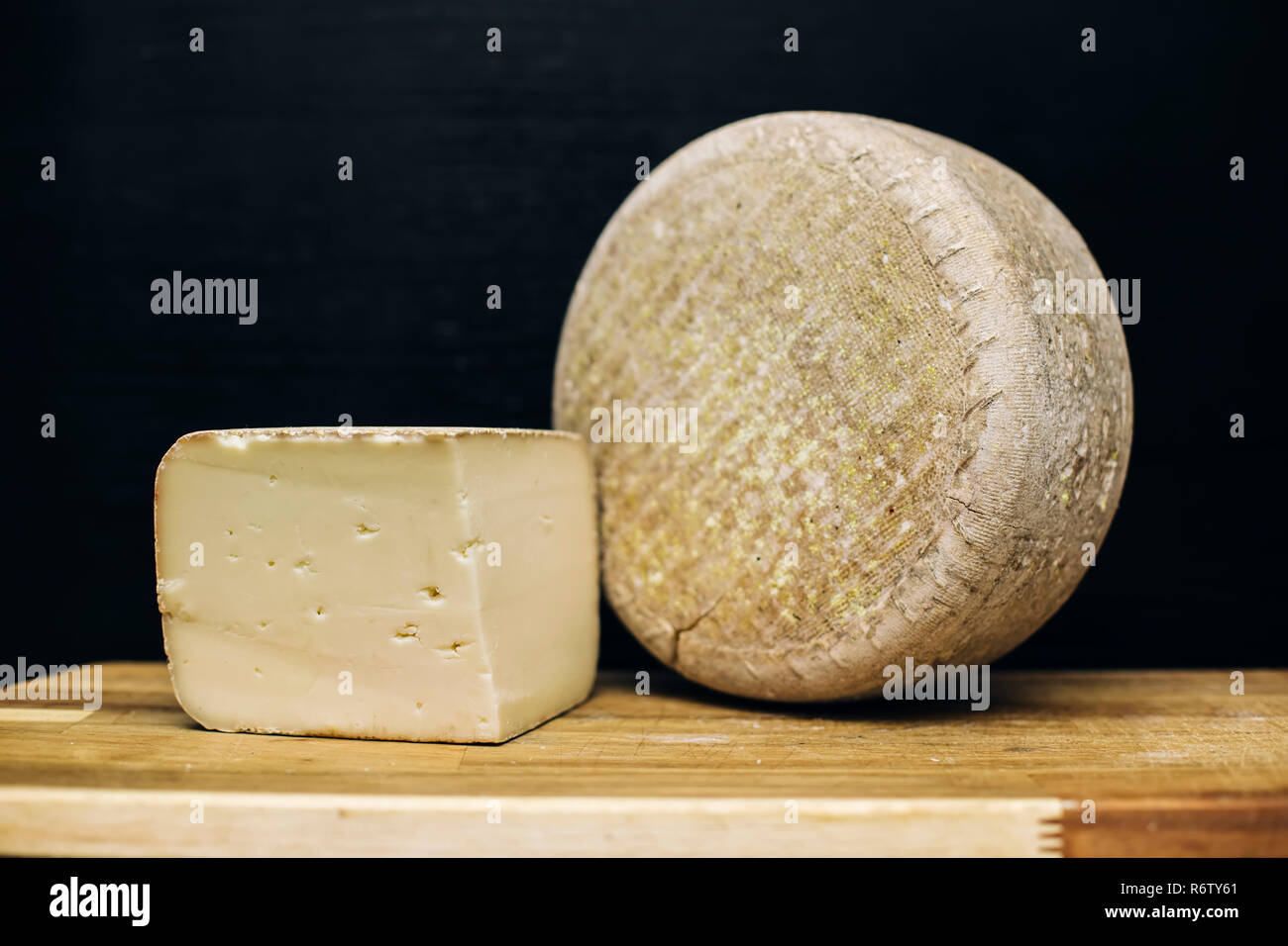 Traditional Auvergne cheese from France Stock Photo - Alamy