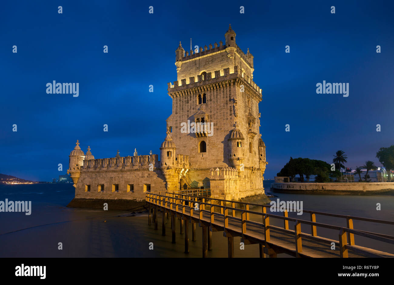 Belem tower panorama hi-res stock photography and images - Alamy