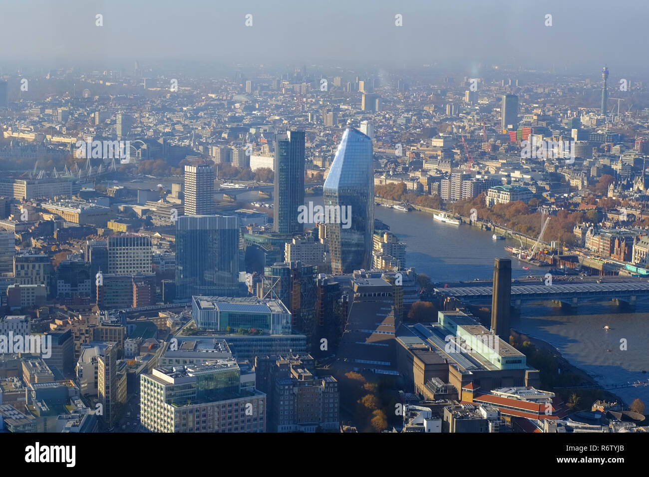 The Shard viewing gallery - London UK Stock Photo - Alamy