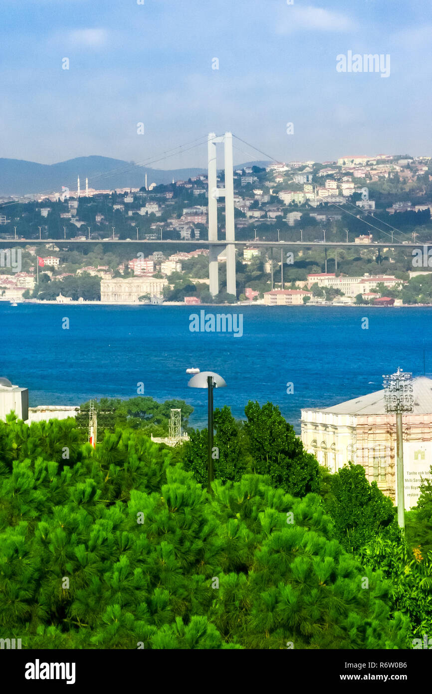 Bridge in Istanbul Turkey Stock Photo - Alamy
