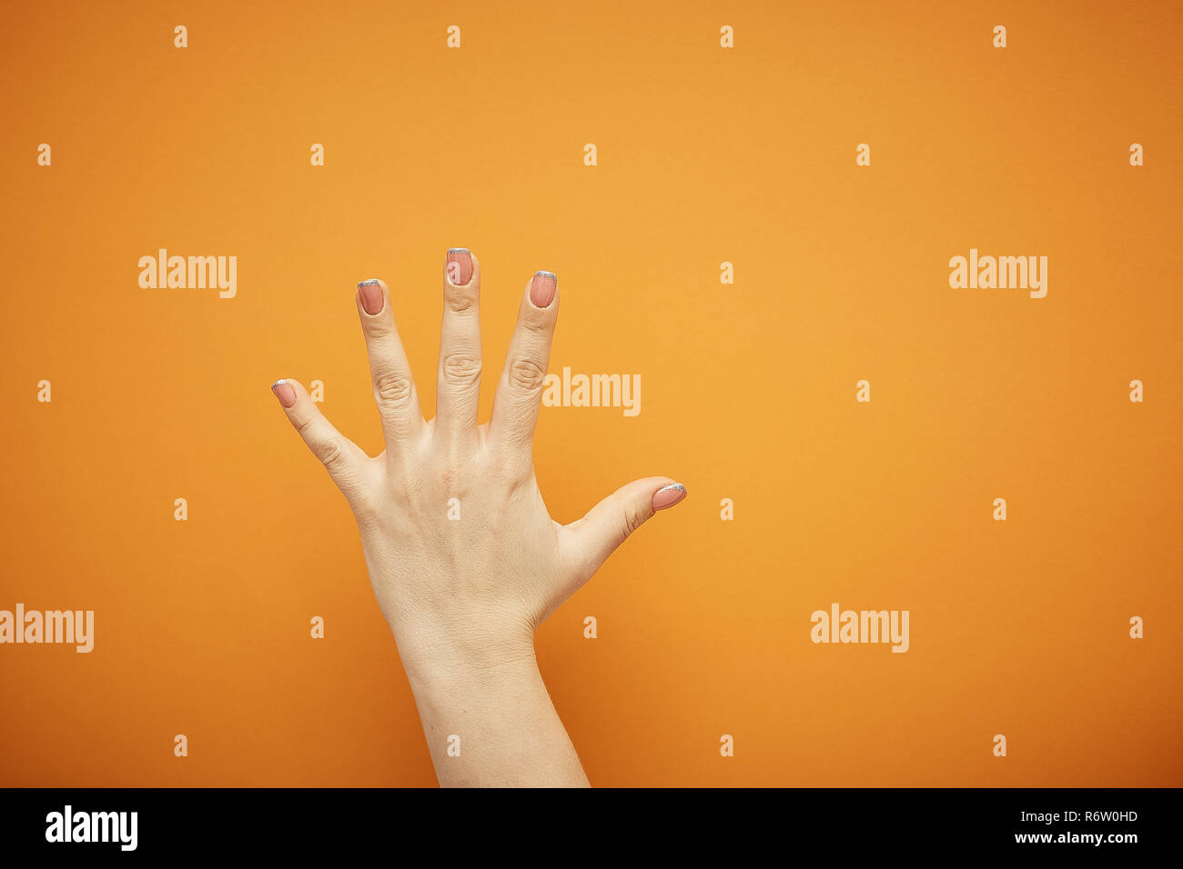 Five finger orange hi-res stock photography and images - Alamy