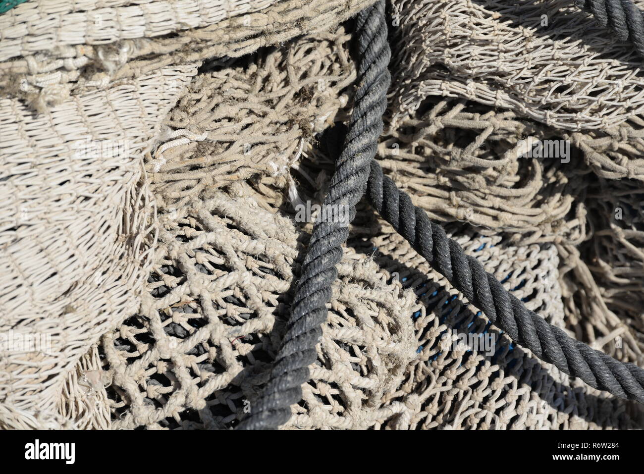 Harbor angle fish net hi-res stock photography and images - Alamy