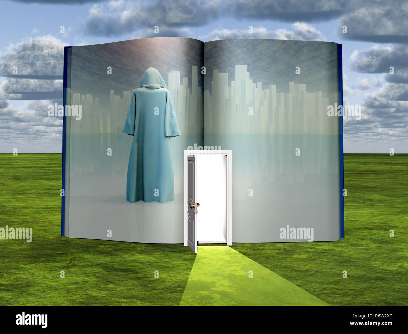 Science fiction book world space hi-res stock photography and images ...