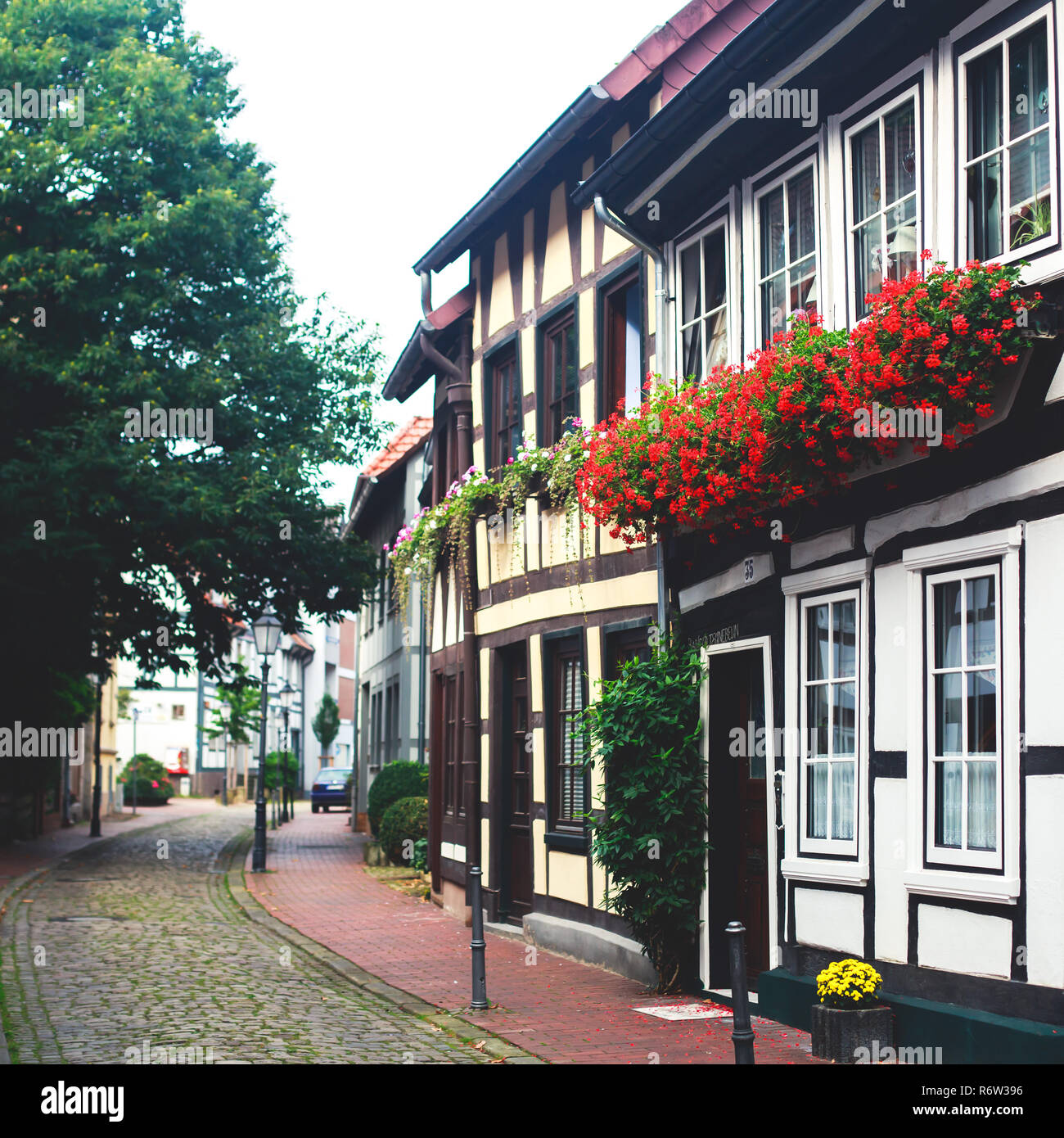 Pied piper hamelin house hameln hi-res stock photography and images - Alamy