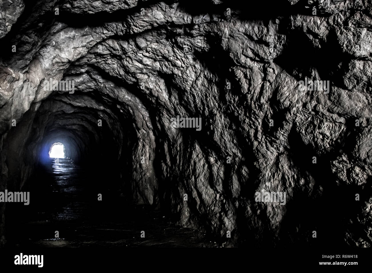 Bat Cave In Mountains Stock Photo - Alamy